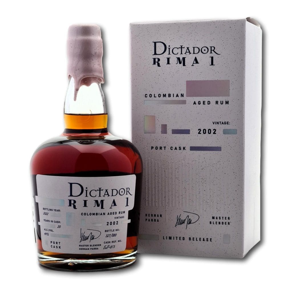 Dictador 20yo 2002/2022 | Rima #1 Port Cask | EsP-873 - Utopia Spirits