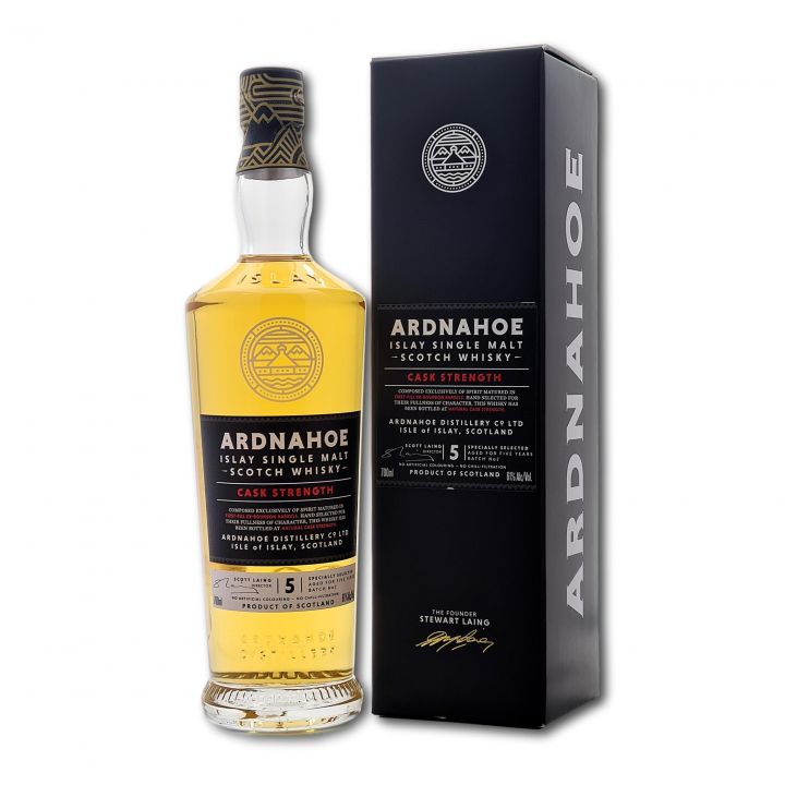 Ardnahoe 5yo 2026 | Cask Strength Batch No. 2 | 1st Fill Ex-Bourbon ...